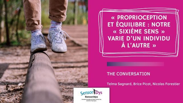 Proprioception et équilibre : notre « sixième sens » varie d’un ...
